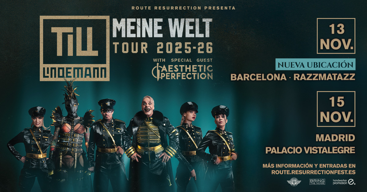 Route Resurrection 2025: Till Lindemann - Resurrection Fest Estrella Galicia